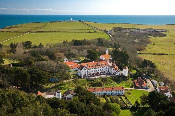 Walking around Caldey Island
